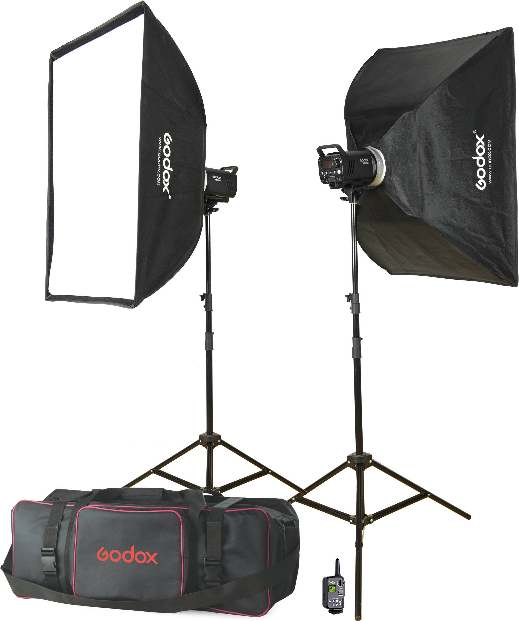 Studiopakke - Godox MS300-F Kit