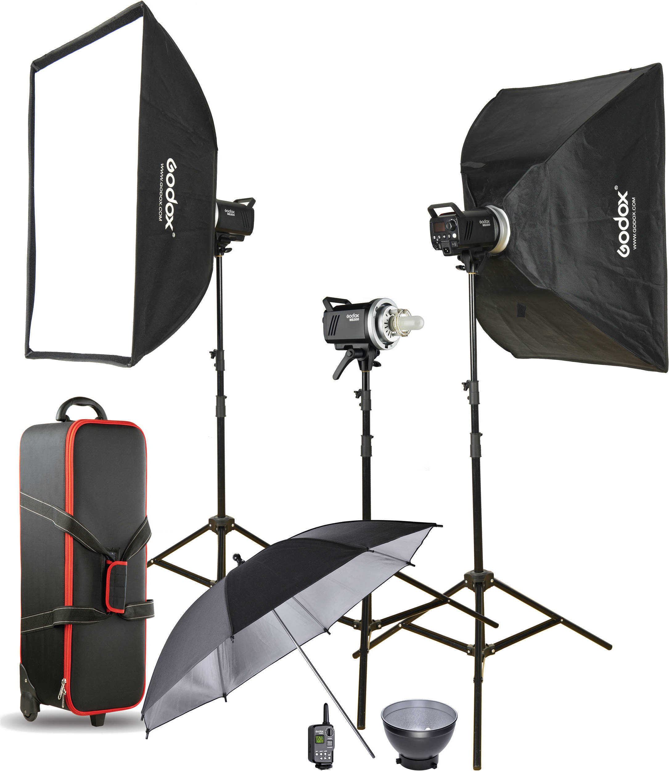 Studiopakke - Godox MS200-D Kit