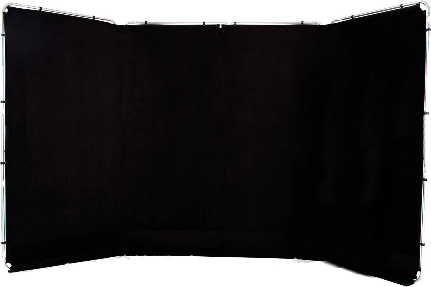 Bakgrunn Ensfarget - Til Panoramabakgrunn - Sort - 240x400 cm