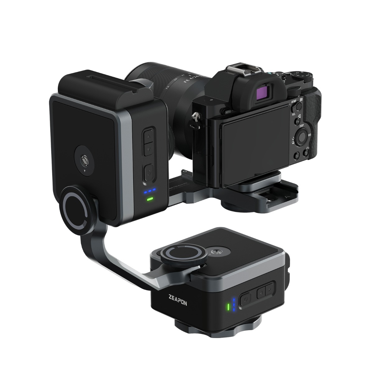 Panoramapakke - Zeapon PONS Motorized Tilt and Pan Head set